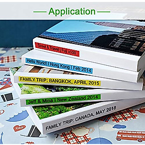 Labelife 6-Pack Replacement for Brother P Touch TZe TZ Tape 12mm 0.47 Inch Laminated Label Maker Tape for Brother Ptouch PT-D210 PT-H110 D600 D400 PTD220 Label Maker, White/Clear/Red/Blue/Yellow/Green