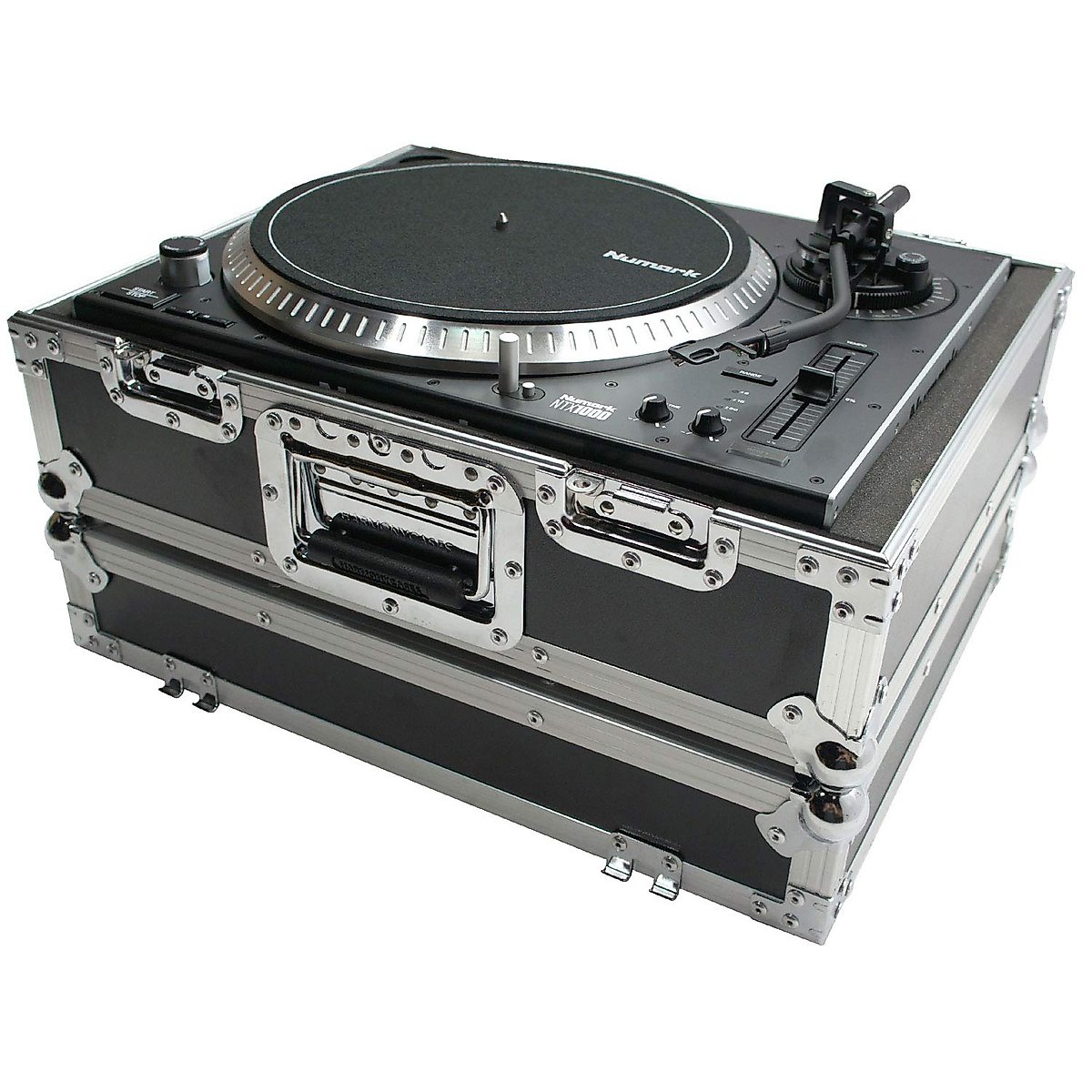 Harmony Audio HC1200E-1 Compatible with Audio-Technica AT-LP120 Flight Foam Turntable Custom Case