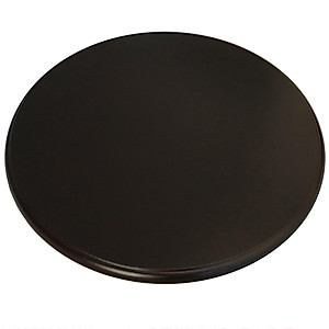 Lazy Susan For Dining Table Turntable Round Tabletop Rotating Serving Tray (Color : 70cm/28in, Size : Black)