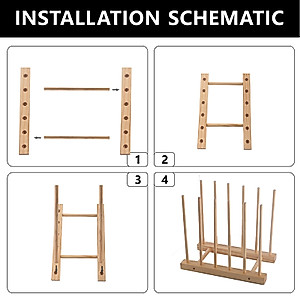Fumingpal Art Storage Rack - 13.3 Inch Canvas Print Rack, Canvas Storage Rack, Drying Rack Art, Art Storage for Posters, Artwork, Prints, Canvas, Panels, Galleries, Studios & Storage