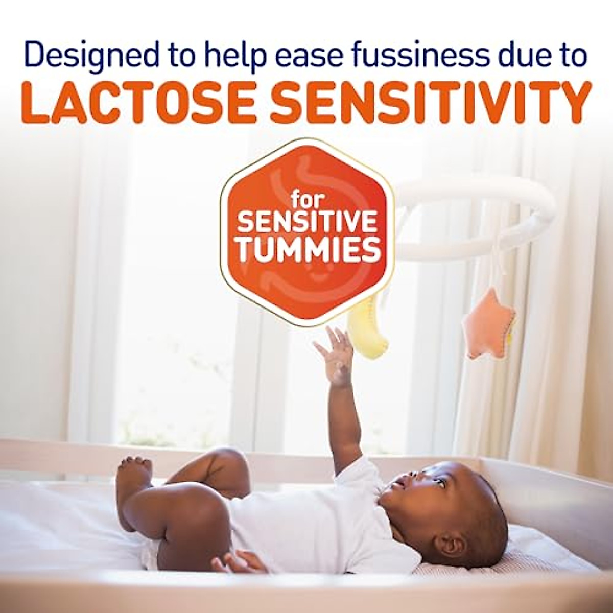 Enfamil Sensitive Baby Formula with DHA, Iron & Prebiotics to help support Brain & Immune Support. Lactose Sensitivity Infant Formula Inspired by Breast Milk, Non-GMO, Powder Refill Box, 29.4 Oz