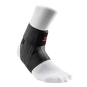 McDavid Phantom Lace-Free Ankle Brace, Lightweight Design, Advanced Strapping & Flex-Support Stirrup Stays For Cleats, Men and Women