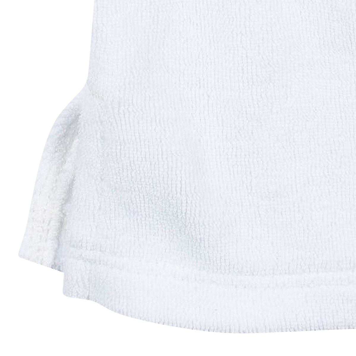 Gerber Unisex Baby Toddler Hooded Kangaroo Pocket Terry Cover Up, White, 3T