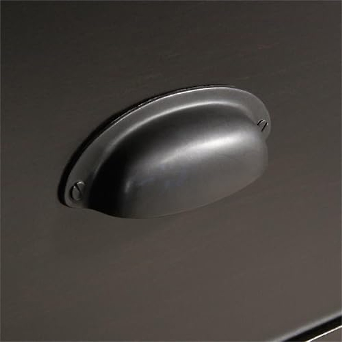 Pemberly Row Engineered Wood 2-Drawer Lateral File Cabinet in Estate Black