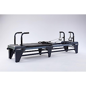 FitFormer by Pilates ProWorks - Folding Pilates Reformer Machine for Home Workout with Real Resistance Springs, Foldable Pilates Reformer 2 Platforms and Space-Saving Design - Pilates Reformer