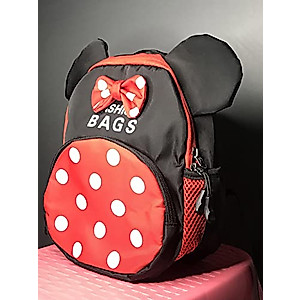 Cute Kids Toddler Small Mini Toy Backpacks,with Mouse Ears for Boys and Girls 1-4 Years Old