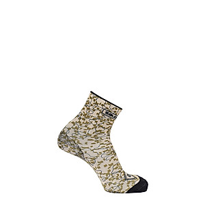 Salomon Canvas Crew Socks, AO/Almond Cream/Arrow Wood, L