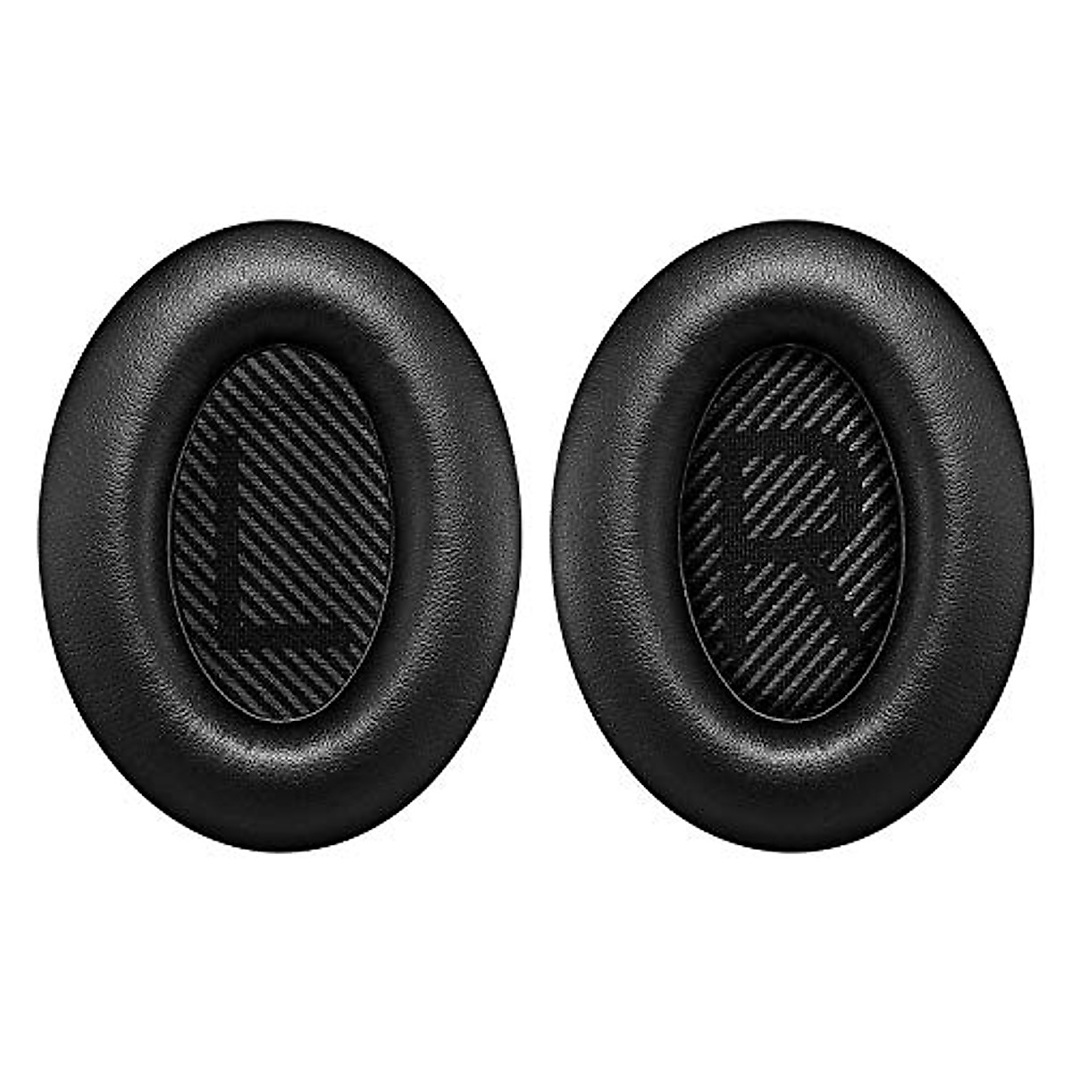 Replacement Ear Pads for Bose QC35, Ear Cushion Kits with Memory Form Compatible with QuietComfort 35 Headphones(1Pair Black)