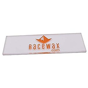 RaceWax Ski Snowboard Wax Scraper 7-inch long 5-mm thick Stiff Sharp - (PC-3404)