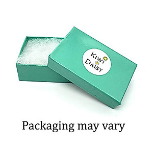 KIWI DAISY Hypoallergenic Sterling Silver Midi Ring (Adjustable) (Crossed Line)