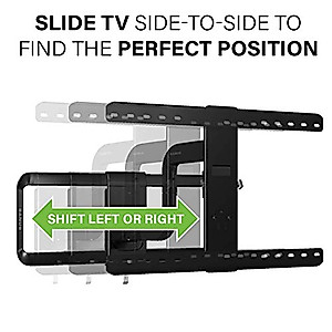 SAMSUNG QN55QN95BAFXZA 55" Neo QLED 120Hz Anti-Glare 4K Smart TV with a Sanus VLF525-B1 Full-Motion Premium Series Mount for 50"-82" Flat Screen TV's (2022)