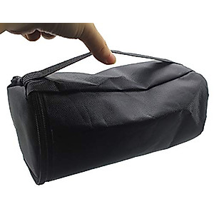 Sovenny Multifunction Cylinder Zippered Canvas Pen Bag Pencil Marker Case Stationary Storage Bottle Travel Cosmetic Bag