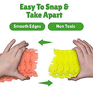 Ontel Magic Tracks Mega Xtreme with 2 Race Car and 18 ft of Flexible, Bendable Glow in the Dark Racetrack, As Seen on TV