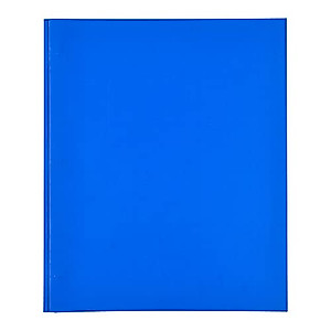 Pen+Gear 2-Pocket File Folder, Blue, Letter Size