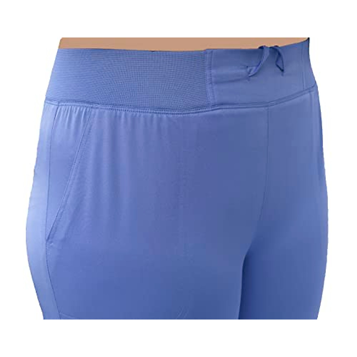 ANGIE UNIFORMS YOGAFLEX Tuck-in Top and Yoga Jogger Scrub Pants. Soft & Stretchy Tuck-in Set. (OLD BLACK, M)