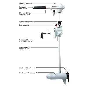 Watersnake Venom 34lb Thrust Electric Motor (Fresh & Saltwater)