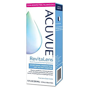 ACUVUE® RevitaLens Multi-Purpose Disinfecting Solution, 10 oz. (Pack of 4)