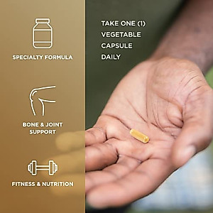 Solgar No. 7 - Joint Support and Comfort - 90 Vegetarian Capsules - Increased Mobility & Flexibility - Gluten-Free, Dairy-Free, Non-GMO - 90 Servings