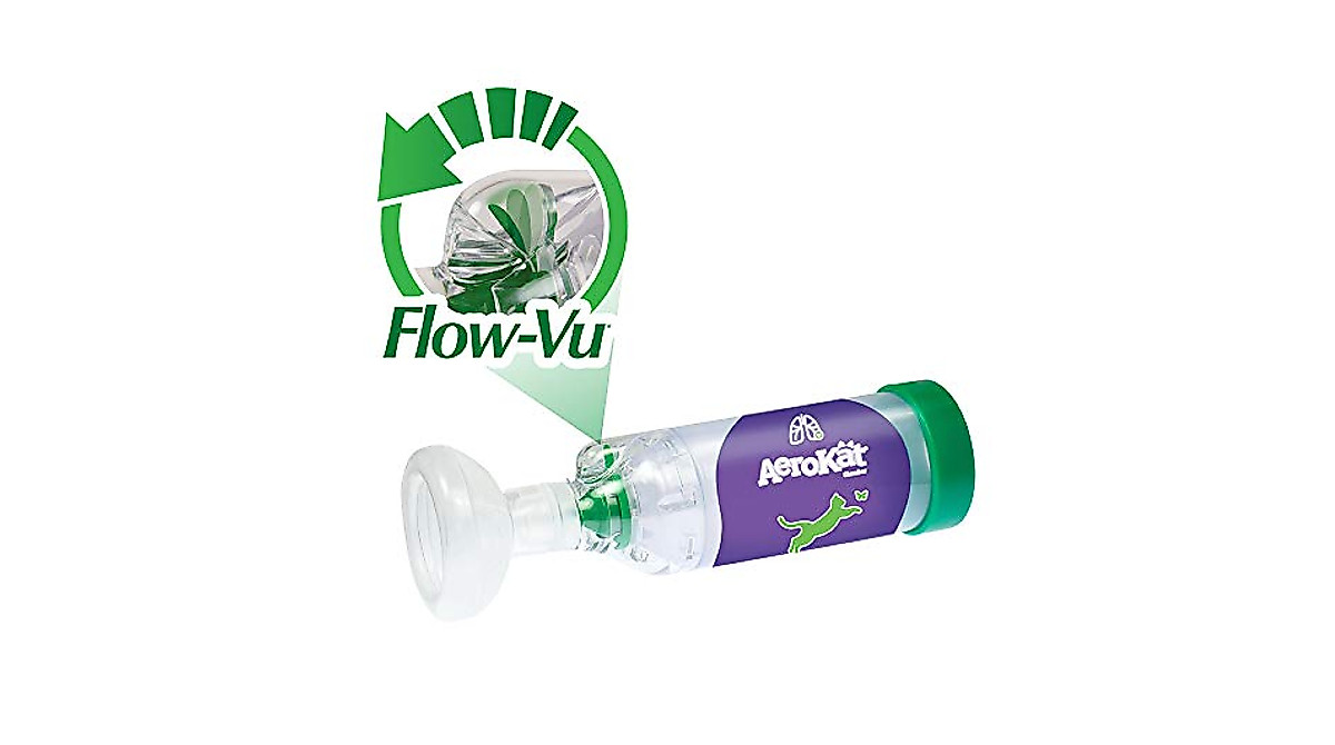AeroKat Feline Inhaler Spacer for Cats - Vet-Approved Respiratory Care