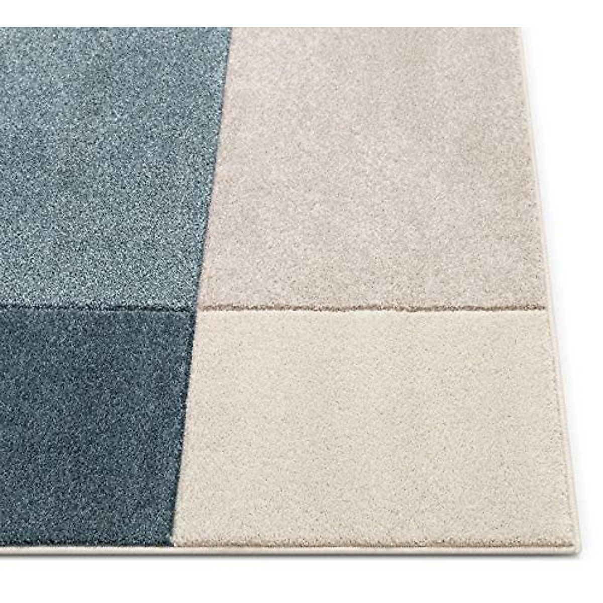Well Woven Ruby Constance Multi Mid-Century Modern Geometric Boxes 5'3" x 7'3" Area Rug, 5 ft 3 in x 7 ft 3