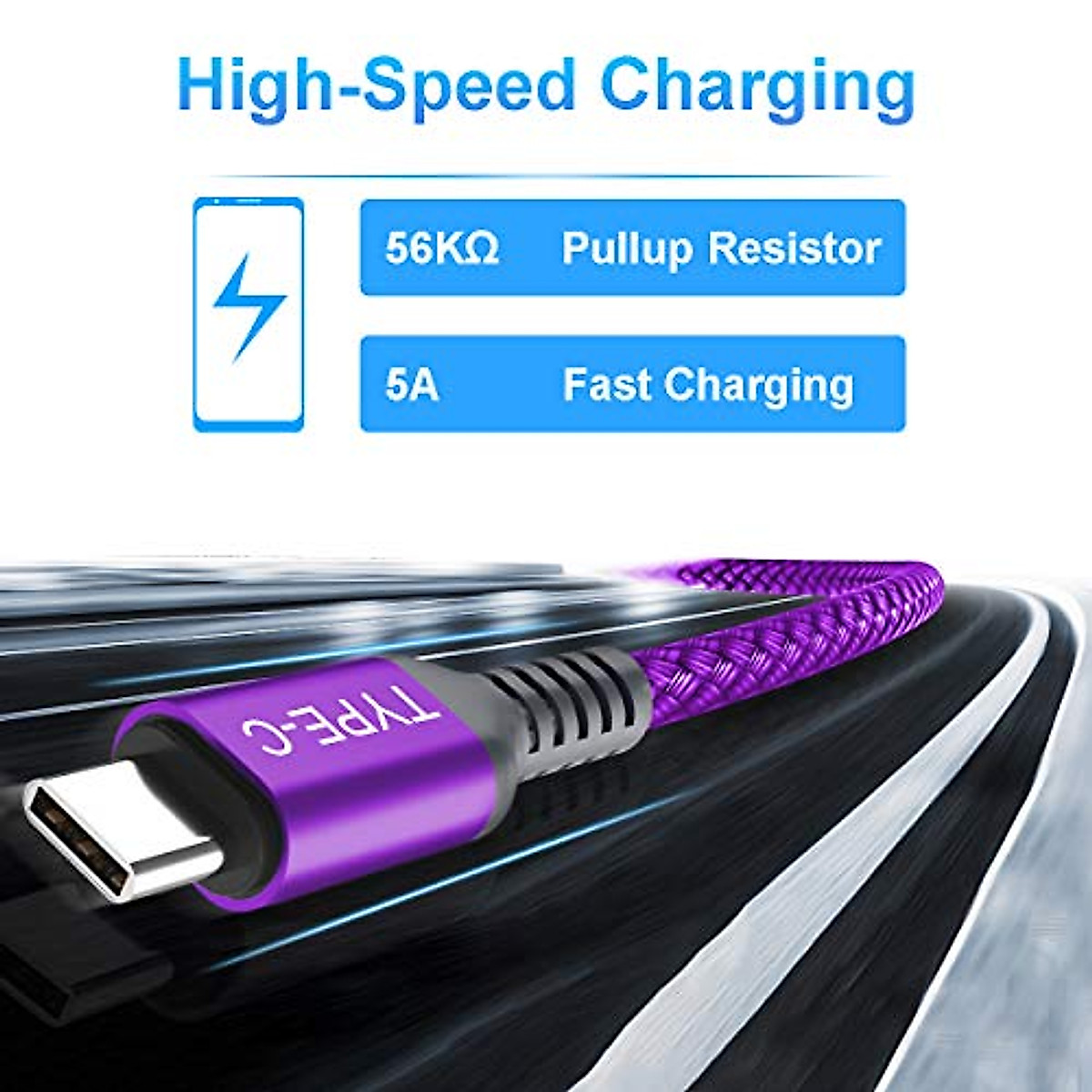 Elebase USB C to Type C 100W Cable 10FT 2Pack,Power Delivery Fast Charging PD Charger Cord for MacBook Mac,iPad 10 10th Pro Air 4 4th 5 5th Mini 6 6th Generation,Samsung Galaxy S21 S22 S23 22 Ultra