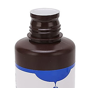 Photopolymer Resin, 3D Printer Resin High Toughness 405nm Wavelengh Quick Curing Better Effect 500g LCD DLP for Model(Grey)