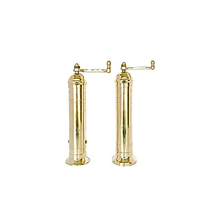 The Original European Pepper Mill 8'' Brass Pepper Mill
