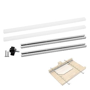 DIY Crosscut Table Saw Sled Kit with a Specific Guide Booklet to Build Your Own Tablesaw for More Accurate and Safer Saw Working, Table Saw Accessories, Pack of 1