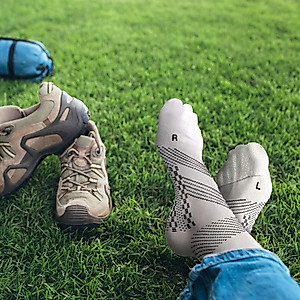 TechWare Pro Ankle Compression Socks - Plantar Fasciitis Sock & Foot Support