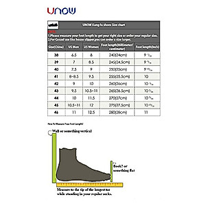 UNOW Chinese Traditional Cloth Kung Fu Shoes,Classic Soles,Black,41 | (US:Men 8-8.5 | Women 9.5)