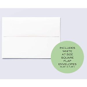 Set of 25 Oh Deer! Baby Shower Invitations, Gender Neutral Baby Shower Invitations, Woodland Baby Shower Invitations with Envelopes