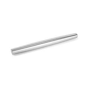 Fox Run Stainless Steel French Rolling Pin, 18" L x 1.25" D, Tapered