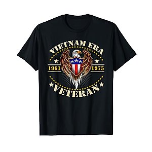 Veteran Gift T-Shirt Vietnam War Era Retired Soldier T-Shirt