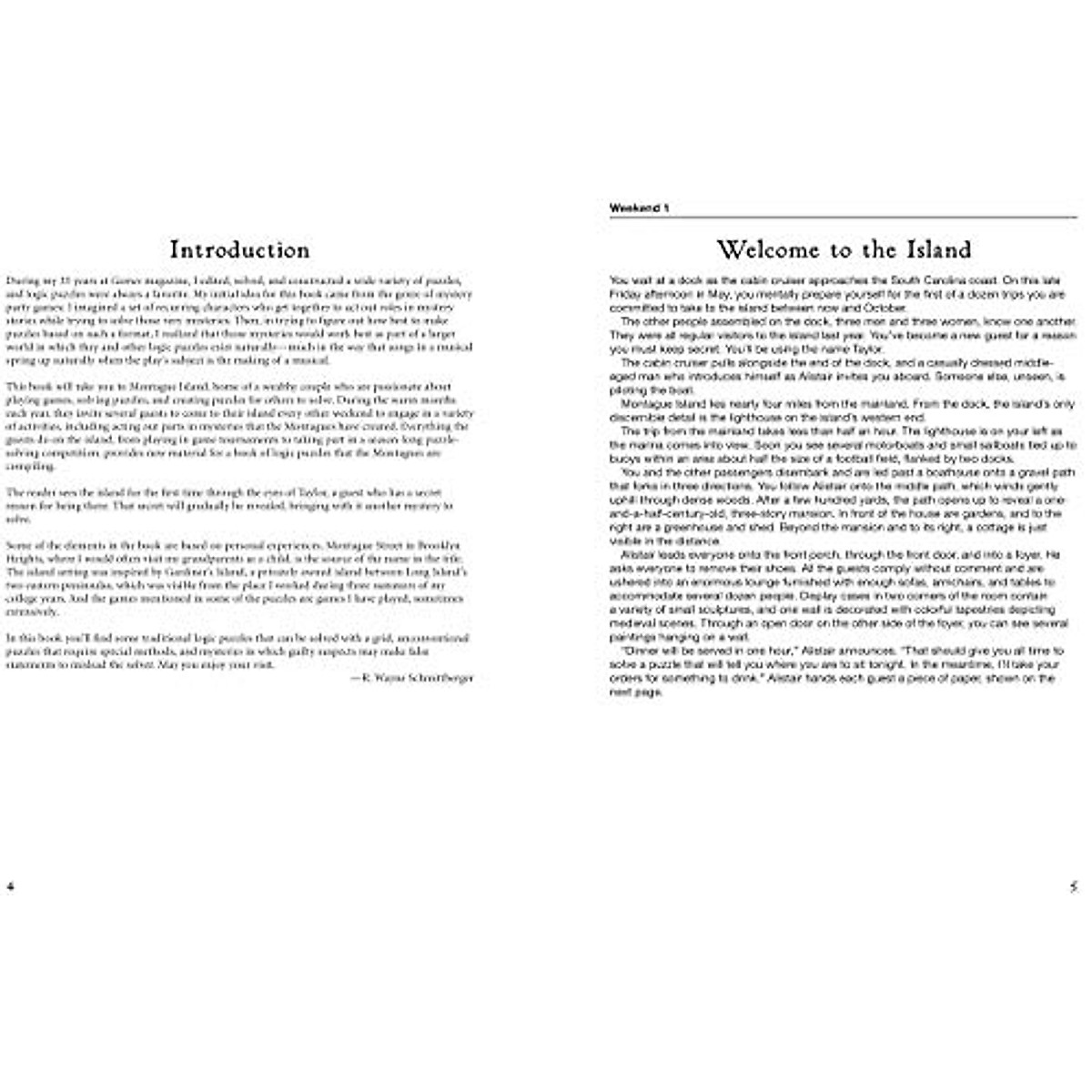 Montague Island Mysteries and Other Logic Puzzles (Volume 1)