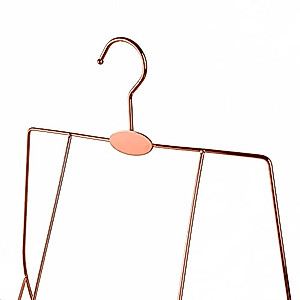 Rose Gold Full Body Shape Metal Wire Swimwear Swimsuit Display Hangers for Dress，Bikini，Lingerie Hangers (10 Pack ，Rose Gold)