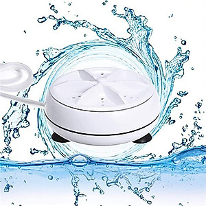 amadao Portable Mini Washing Machine, Ultrasonic Washing Machine 3 In 1, Mini Turbo Washing Machine,Power for Home, Travel, Business Trip Apartment, Dorm