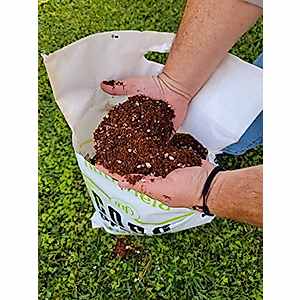 Coco Coir Perlite Mix Premium Pure Blend 70/30 RHP Certified Pre Buffered 9 Quarts /10 Liter / 2.6 Gallon Organic Coconut Coir Fiber Indoor Outdoor Flower/Vegetable Garden Plant Potting Soil