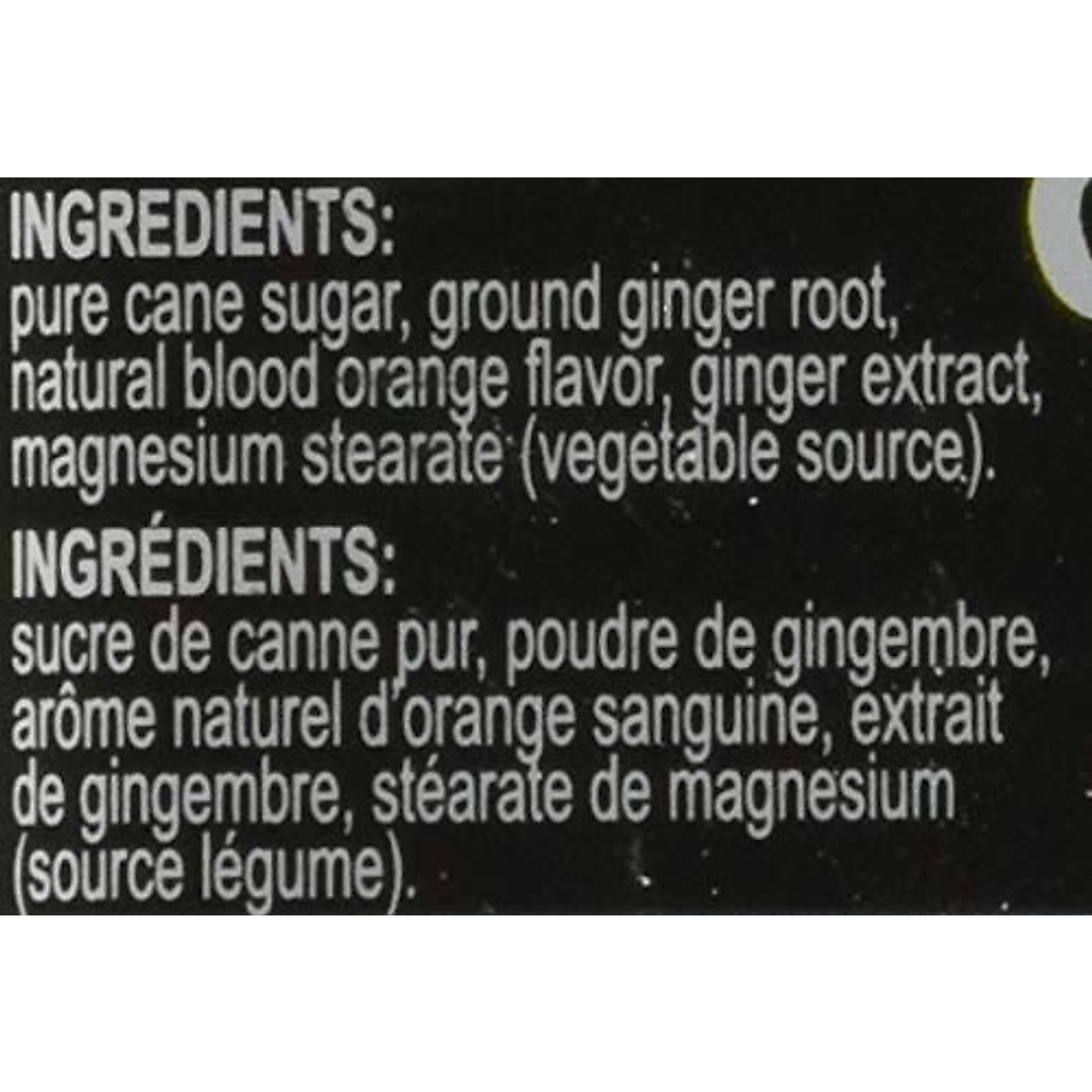 Ginger Delights Blood Orange Candy | Genuine Ground Ginger Root, Natural Flavors | Kosher Certified, Vegan, Gluten Free | Aspartame & Xylitol Free | 30 Count Tin (Pack of 12)