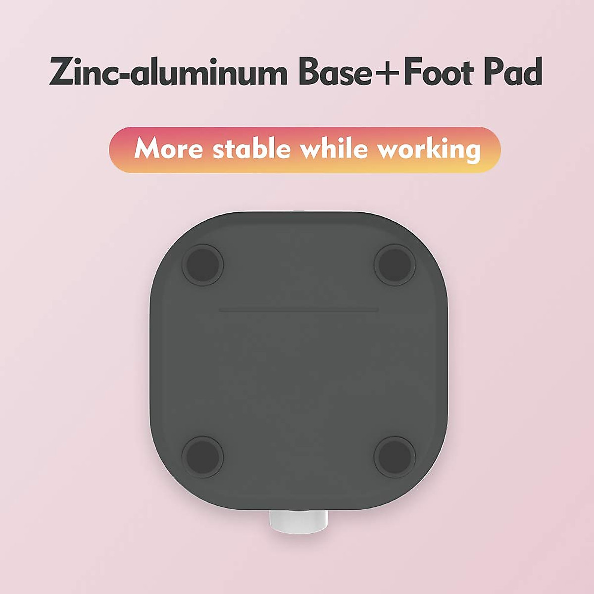 JOANLAB Vortex Mixer Shaker 50ml Laboratory Mini Nail Polish Paints Tattoo Ink Pigments Mixer,Touch Function Scientific Lab Vortex Shaker (Pink)