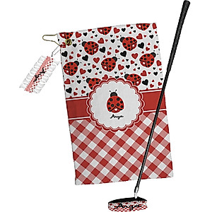 Personalized Ladybugs & Gingham Blade Putter Cover