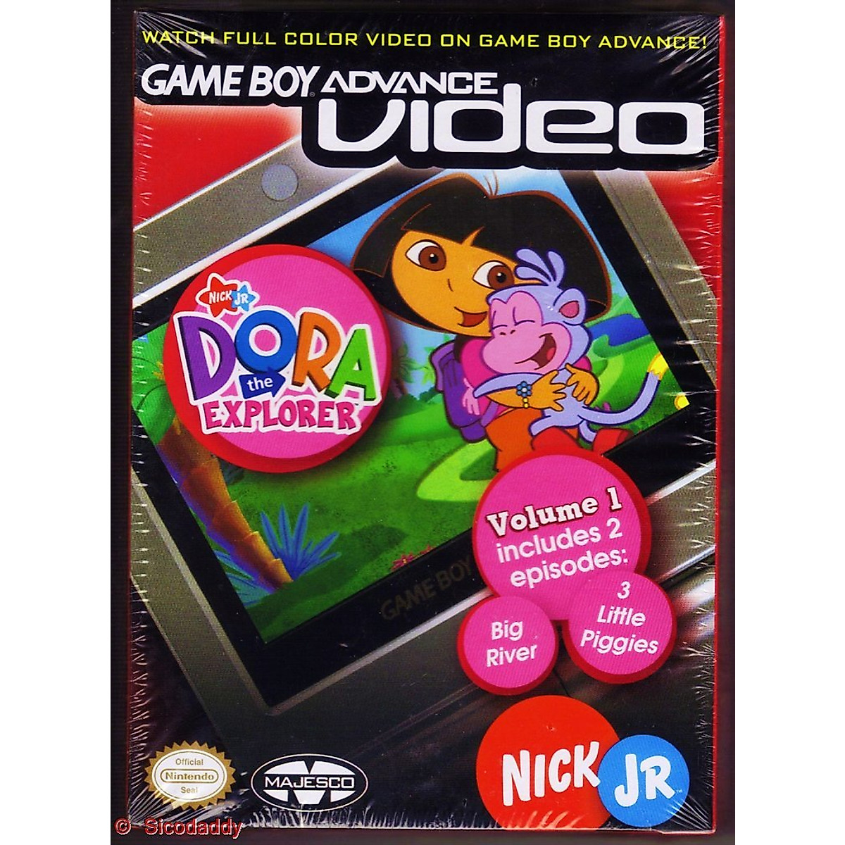 Dora the Explorer, Volume 1 - Game Boy Advance