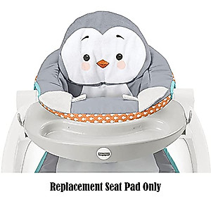 Replacement Seat for Sit-Me-Up Floor Seat ~ GKH31 ~ Fisher-Price Baby Seat with Tray ~ Replacement Pad ~ Penguin Theme
