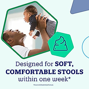 Enfamil Reguline Baby Formula, Designed for Soft, Comfortable Stools, with Omega-3 DHA & Probiotics for Immune Support, Reusable Powder Tub, 19.5 Ounce (Pack of 4)