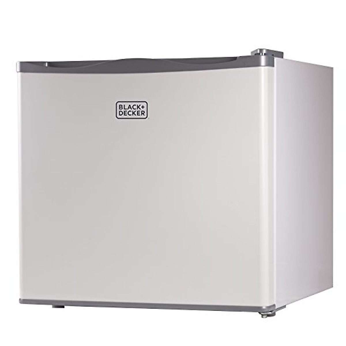 BLACK+DECKER 1.2 Cu. Ft. Compact Upright Freezer, Mini Deep Freeze with Full-Width Wire Shelf & BCRK17V Compact Refrigerator Energy Star Single Door Mini Fridge with Freezer, 1.7 Cubic Ft, VCM
