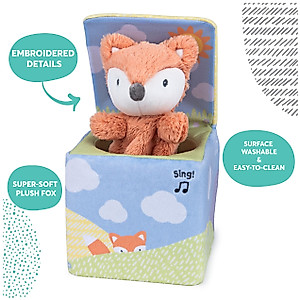 Baby GUND Fox in a Box, Animated Plush Activity Toy for Babies and Infants, Ages 0 and Up, Multicolor