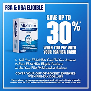Chest Congestion, Mucinex 12 Hour Extended Release Tablets, 68ct, 600 mg Guaifenesin Relieves Chest Congestion Caused by Excess Mucus, #1 Doctor Recommended OTC Expectorant