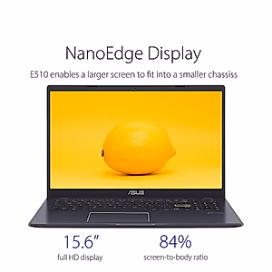 ASUS 2023 Newest Vivobook Laptop, 15.6” FHD Display, Intel Quad-Core Processor, 4GB RAM, 64GB eMMC + 256GB SD Card, Ultra Thin, Wi-Fi, Long Battery Life, Windows 11 Home in S Mode, Star Black