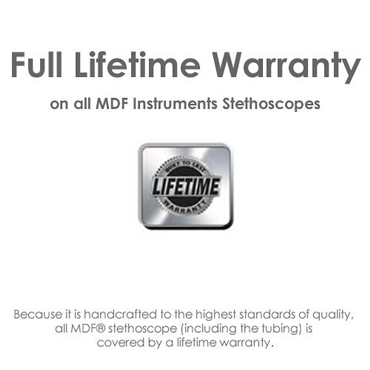 MDF Sprague Rappaport Dual Head Stethoscope with Adult, Pediatric, Infant Convertible chestpiece - All Black (MDF767-BO)