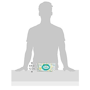 Pampers Sensitive Wipes Travel Pack 56 Count, (Pack of 8)