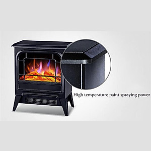 FEELIN Electronic Fireplace Water Vapor Fireplace Simulation Fire Electric Fireplace Heater Vertical Heater's Household Electric Heater to Office 220 V Electric Fireplace